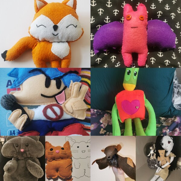 PDF Pattern to Make a Emily Felt Doll, Character of the Corpse Bride ...