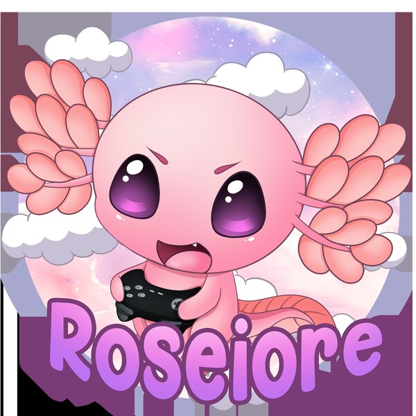 Twitch Emote / Cute Axolotl Hmm, SUS, Think Emote / Cute Axolotl ...
