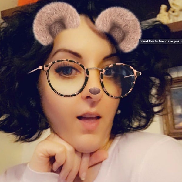 Middle Finger Magnet, Midfing Fused Glass Magnet, Gray Glass ...