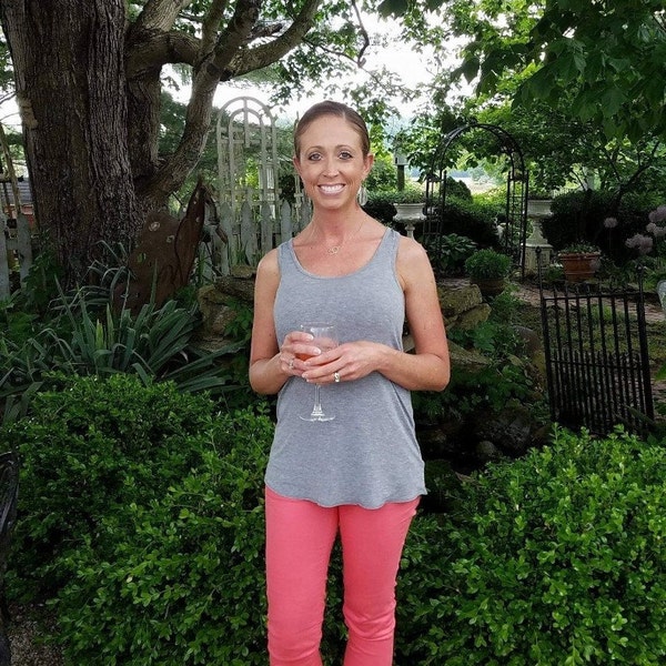 Agate Slice Pendant W/ Agate & Flower Bead Dangle 2 1/2 X 7/8 on 24 ...