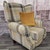 Wing Back Cottage Fireside Chair Balmoral Hunter Tartan Fabric - Etsy