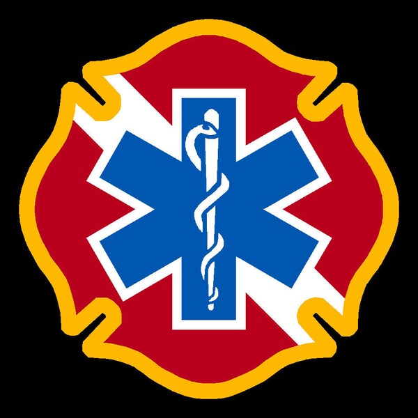 8 Reflective Blue Fire Helmet Tetrahedrons Tets Firefighter - Etsy