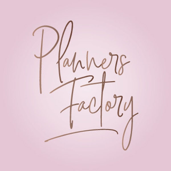 PlannersFactory - Etsy