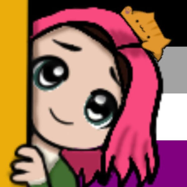 Demisexual Flag Liquid Cat Emoji Lgbtqia Emote For Twitch And Youtube