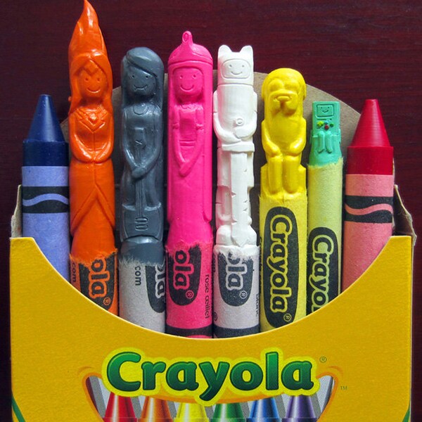 Calvin and Hobbes Crayon Carving - Etsy