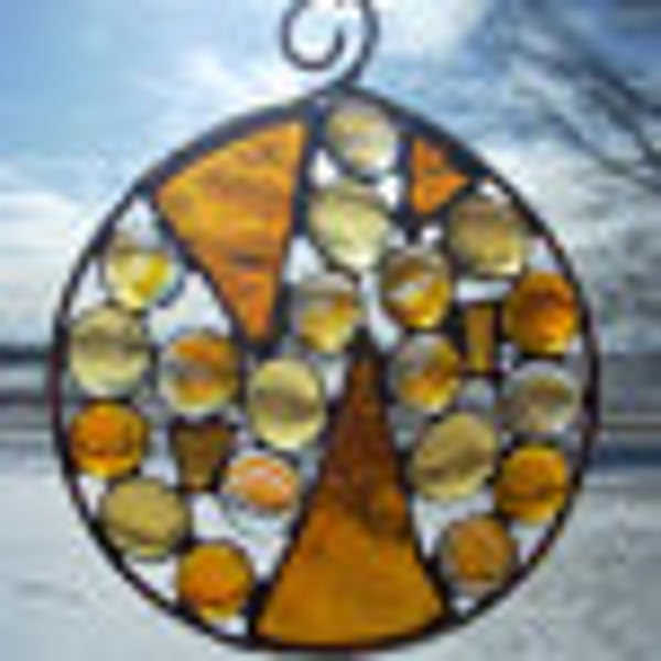 Lt. Red Glass Nuggets for Stained Glass. Stepping Stones, Mosaics ...