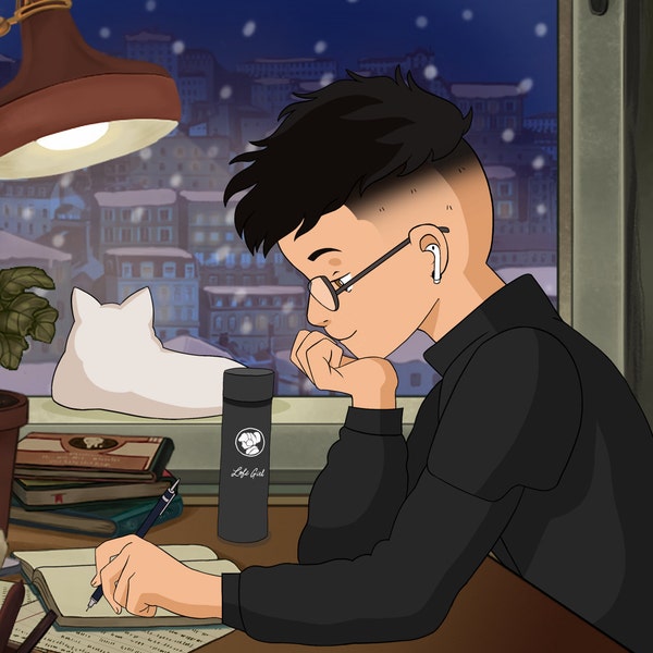 Animated Orange Ink Twitch Pack Grunge Ink Brush Streamer Package ...