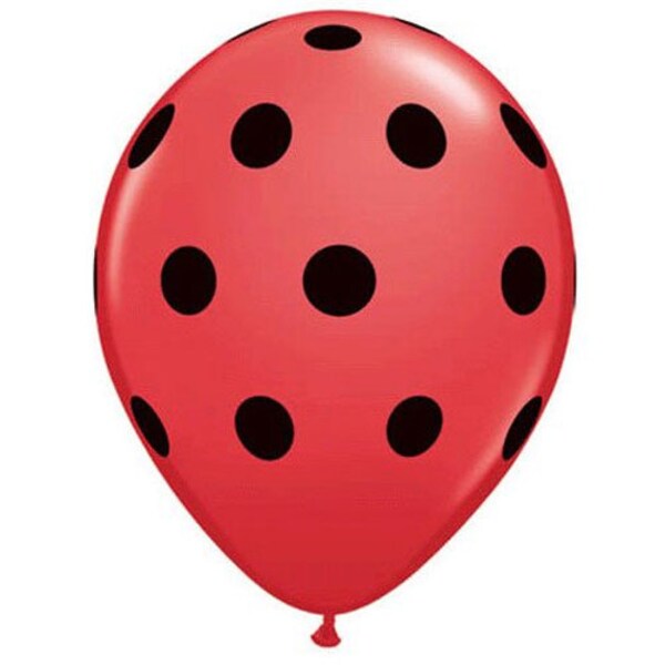 10 Pack 11 Standard Opaque Latex Color Balloons With Matching Ribbons ...