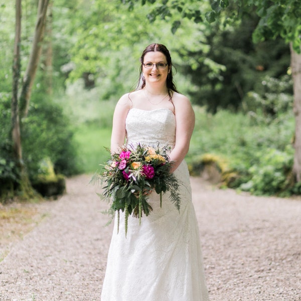 Deer Wedding Card SVG Cut File, Bride and Groom Card Vector Template ...