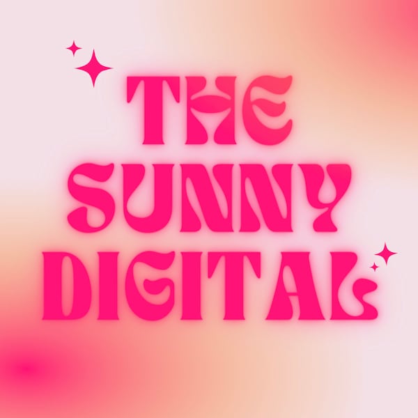 Wavy Border Pink Green Birthday Party Welcome Sign Template A1 Squiggly ...