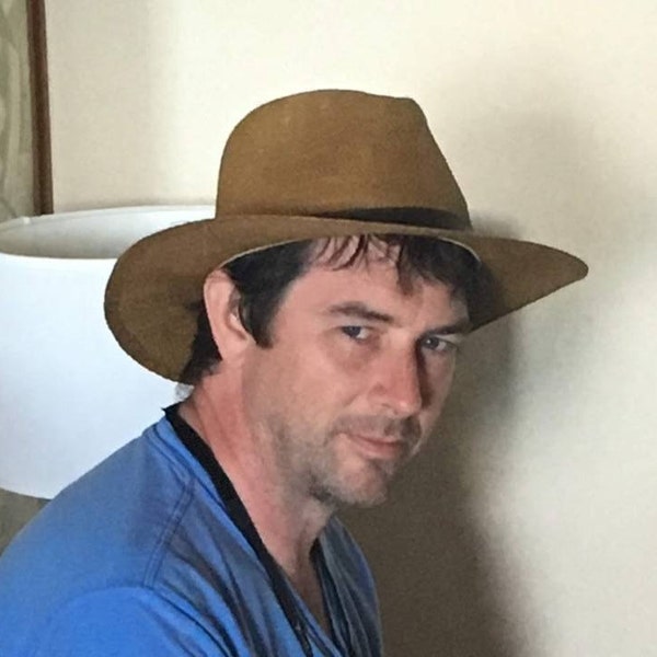 Large Vintage Pale Yellow Mid Century Modern Style 9 1/2 Tall Hand ...