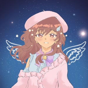 Pink Aesthetic Pop up Box Window Twitch Panels Y2K Pink Sky Stream ...