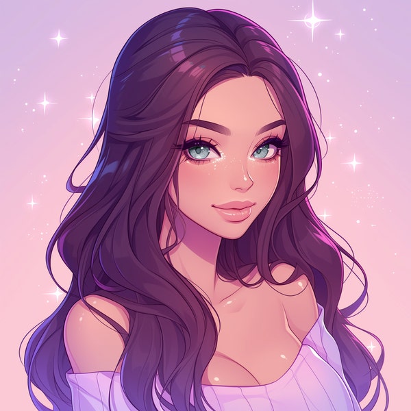LIMITED Premade Icon for Twitch Streamers and Social Media Beautiful ...