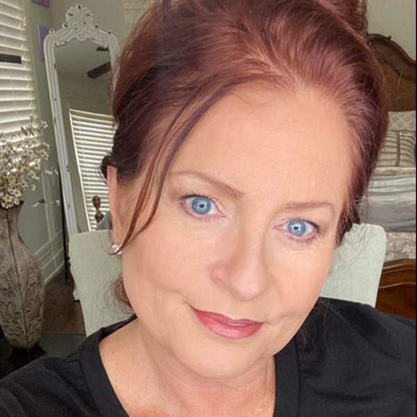 Cornflower Blue Linen Fabric by the Metre. Softened Linen Fabric by the ...