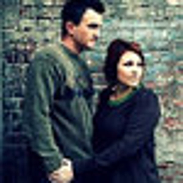 Girl in a Storm Vintage Child Portrait Painting Windy Moody Sky Art ...