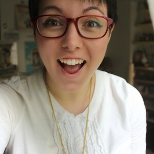 18K Gold Filled Red Cherry Marquise Leaf CZ Fruit Add-on Charm AC1436 ...