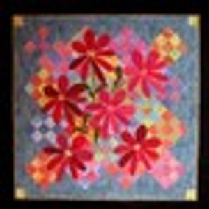 Blossoms Table Runner Pattern Free Bird Quilting Designs Carolyn Murfitt Creative Abundance ...