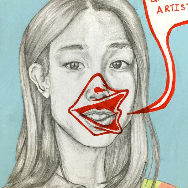 WEIRD SHY Enamel Pin - Etsy