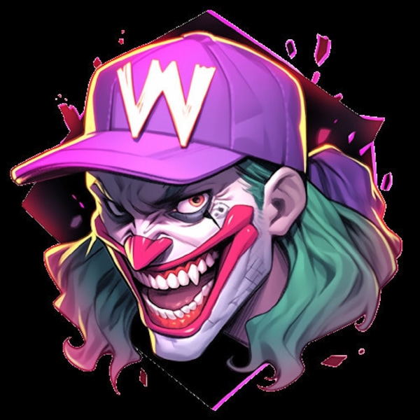 Cyberpunk Clowns Twitch/kick Sub and Bit Badges for Streamers,vtubers ...
