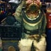 Vintage Brass Salvaged Bulkhead Light With Brass Shade Restored ...