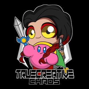 Neon Pink and Blue Shuriken Ninja Matte Stream Transition Anime Cartoon ...