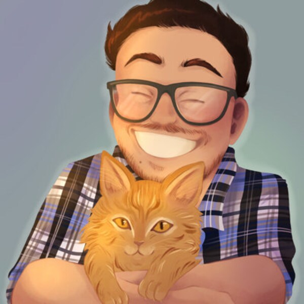 Light Blue Dark Blue Chatbox Overlay for Streamers Premade Twitch ...