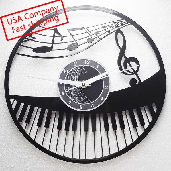 Vinyl Record Clock 56 Chevy Clock for Wall Vinyl for Wall Classic Cars ...