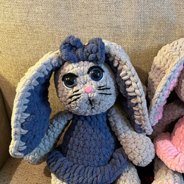 Crochet Floppy Bunny Amigurumi Pattern, Bluey, Bingo - Etsy