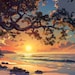 Stunning Sunset Wallpaper 4k Desktop - Perfect for PC, Mac, Tablet ...