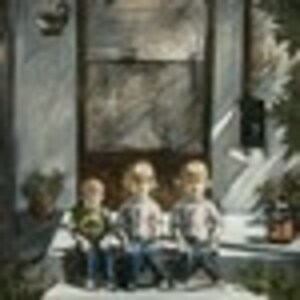 Sun Moon Face Note Card Set of 10 in White or Light Ivory With Matching ...