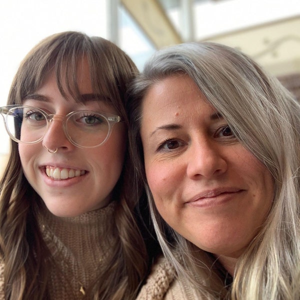 Wren Linen Cafe Apron, Half Bistro Apron With Watercolor Bird Art, Art ...