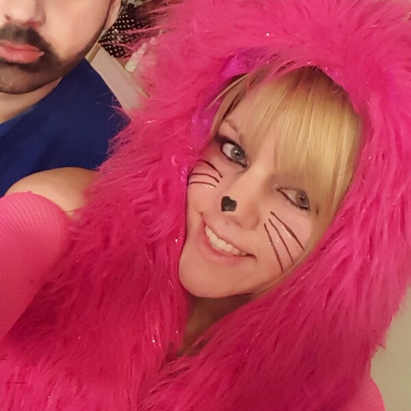 Neon Pink Faux Patent Leather Apparel Dance Costume Vinyl Fabric Sold ...