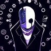 Gaster Undertale 19,7 50 Cm Plush Premium Toy Wingdings W.D. Gaster ...