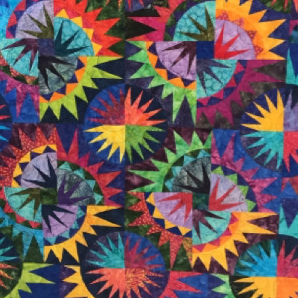Salmon Run PATTERN by Marie Noah at Northern Threads Row by Row 2018 ...
