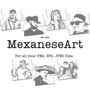 Luis R Conriquez, PNG, JPEG, SVG, Banda, Mexican, Corridos, Cricut ...