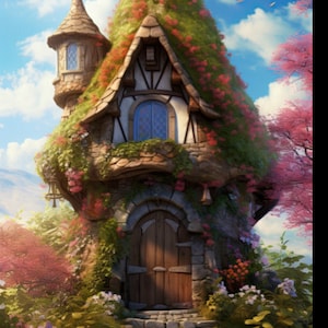 Wizard House Wallpaper Magical Blue Raven Magic Set of 4 iPhone ...