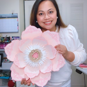 PDF MINI ROSE Petal Template Printable Trace N Cut Files 4-6 Diameter ...