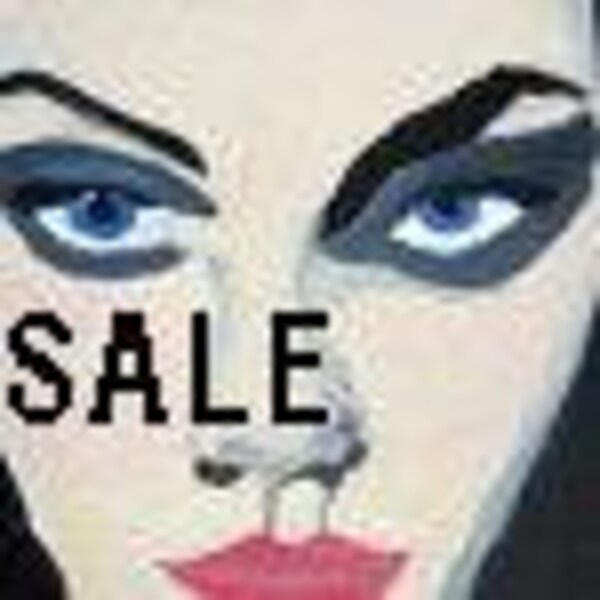 Sun Moon Face Note Card Set of 10 in White or Light Ivory With Matching ...