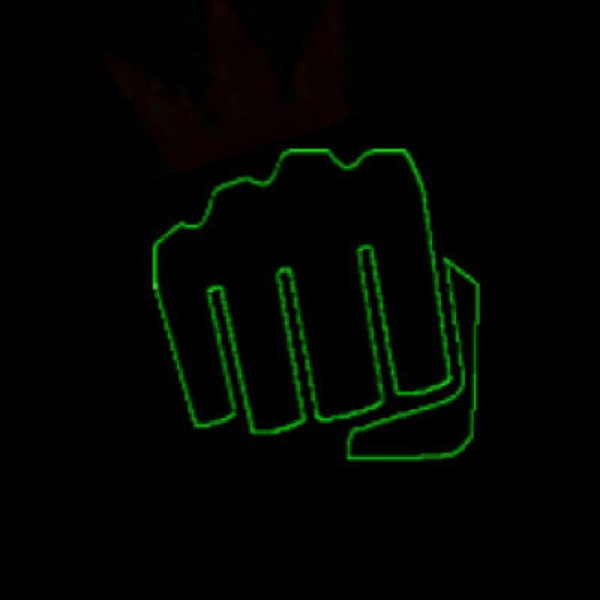 Neon Pink and Blue Shuriken Ninja Matte Stream Transition Anime Cartoon ...