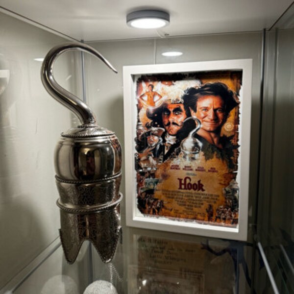 Captain Hook's Hook 3d Printed Replica Cosplay Prop Hook 1991 Movie ...