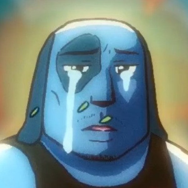 Muffin From Bluey Screaming AHHHHHH Button Badge - Etsy