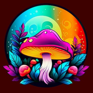 Trippy Print PNG Download Graffiti Psychedelic SVG Instant Download ...