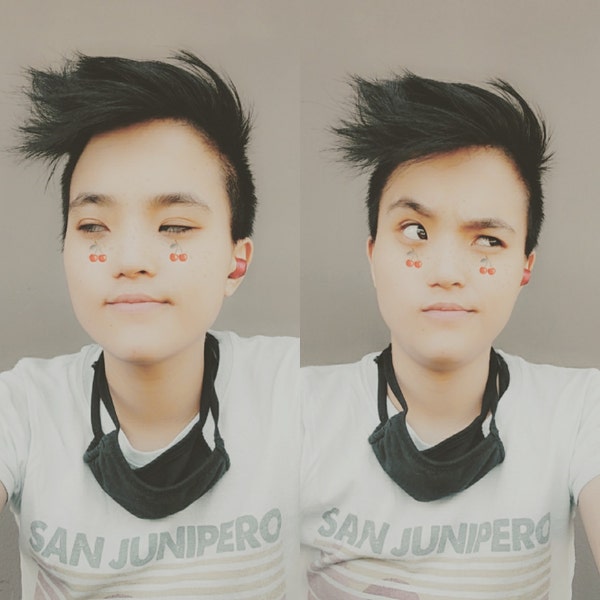 Young and a Menace MANIA FOB Purple Button and Magnet - Etsy