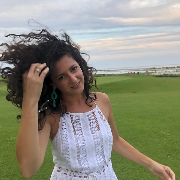 Mint Green Ring Holder With Gold Accents Mint Green and Gold Ring Dish ...