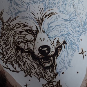 Ram Horn Skull Pagan Viking Ritual Skull Witchcraft Skull Deer Antler ...