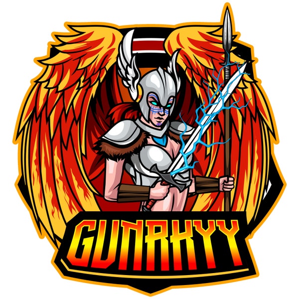 Animated Ragnar Twitch Overlay Package for Streamers Dark Vikings God Fantasy War Webcam ...