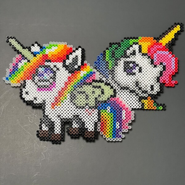 Anime Inspired Characters inosuke Nezuko Tanjiro Zenitsu Perler Beads ...