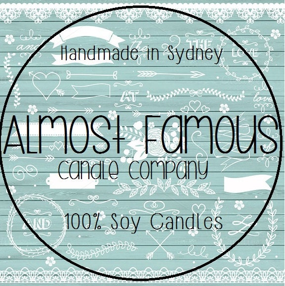 AlmostFamousCandles - Etsy