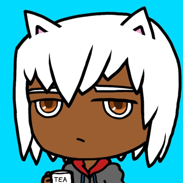 Vtuber Asset Live2d Skinny Cat Tail Rigged Vtuber Tail - Etsy