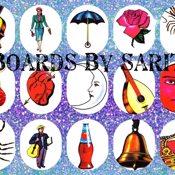 Loteria Mexicana All 54 Cards Board - Etsy